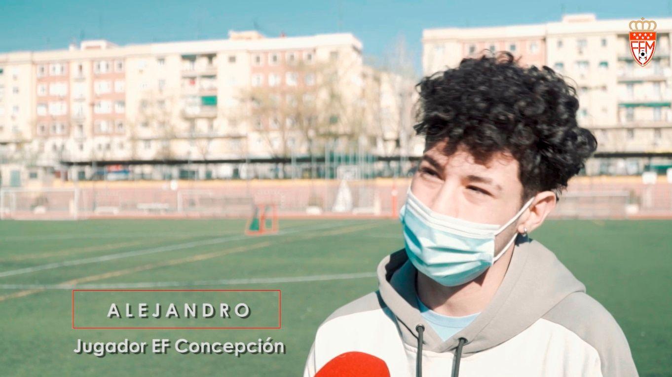 VÍDEO - Alejandro, de la EF Concepción, muestra su satisfacción con el ...